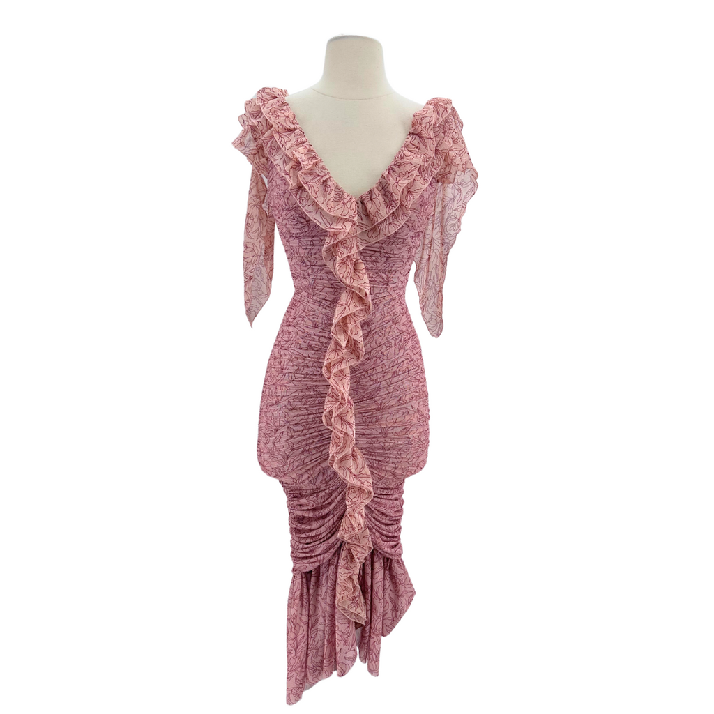 Cinq a Sept Size OS Rose Dress – Chic Consignment LLC